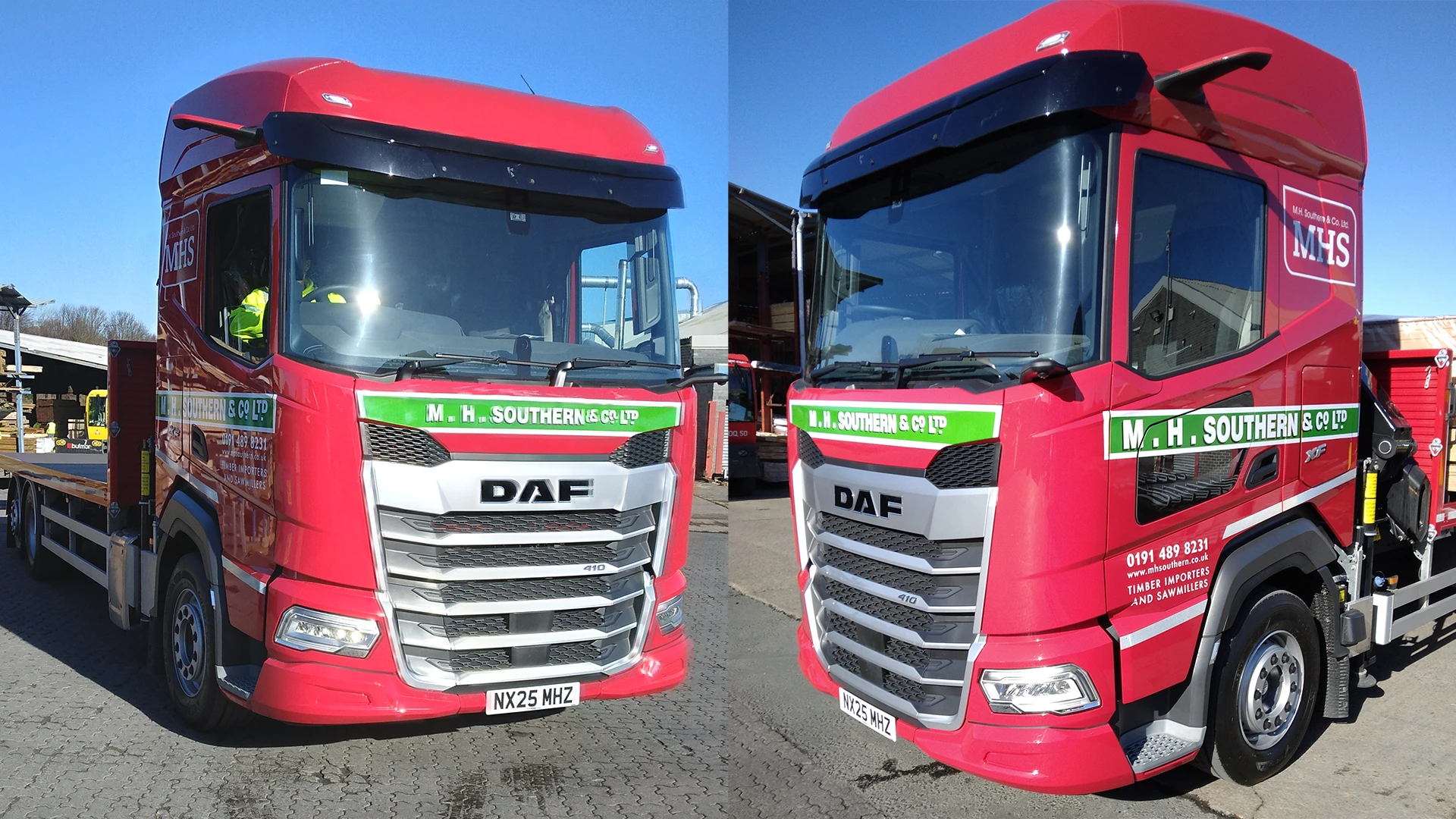 MHS expands fleet with a new DAF XF 410 FAN - M.H. Southern & Co. Ltd.